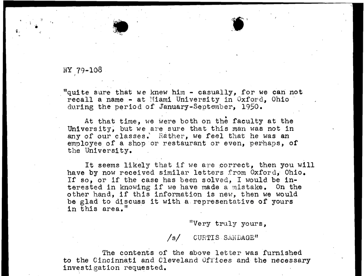 Did Ronald Tammen cross paths with Richard Colvin Cox? – A Good Man Is ...